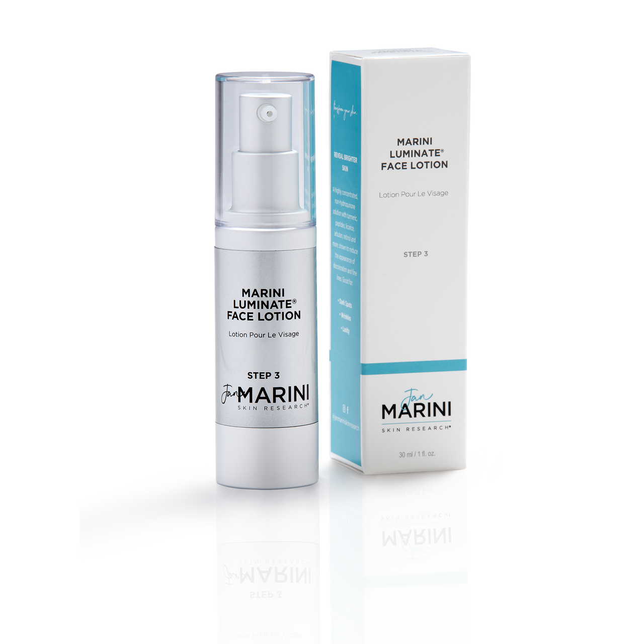 Marini Luminate Face Lotion - erase aesthetic services